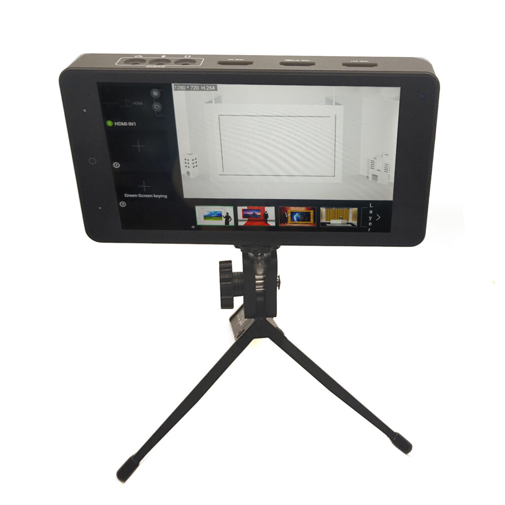 AVMatrix VS601 with two 20X Zoom PTZ Cameras - US BROADCAST