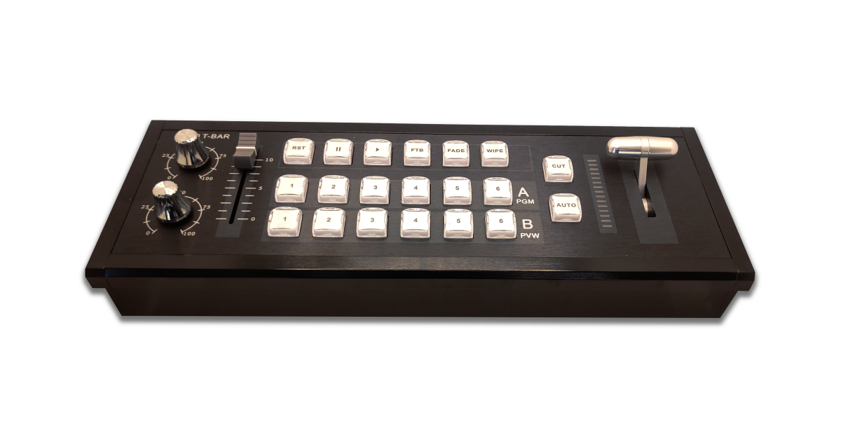 VControl 1000 - 6-channel USB Control Panel for vMix - US BROADCAST ...