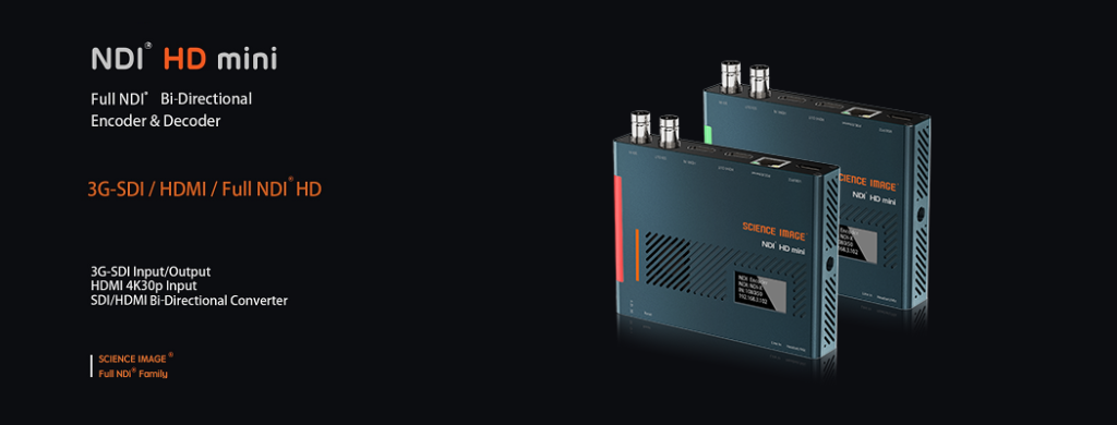 Science Image High Bandwidth NDI Encoders - US BROADCAST