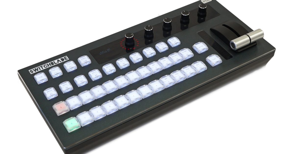 Switchblade VMC12 Control Panel for vMix Software and Blackmagic ATEM ...