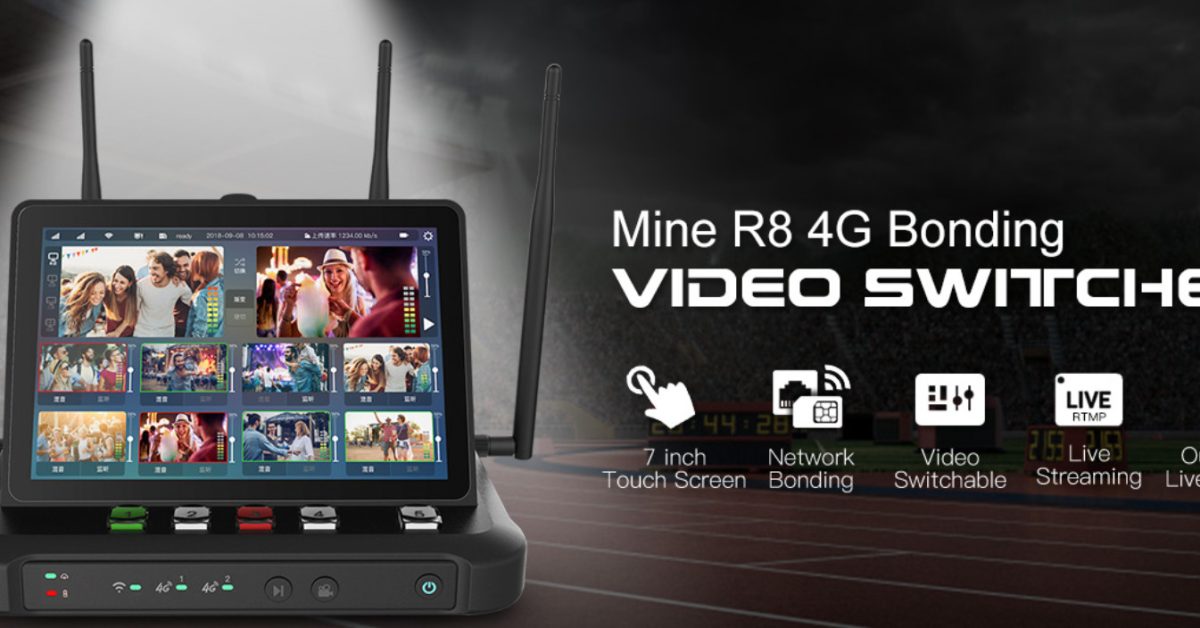 MiNE Media MINE R8 4G Bonding Video Switcher - US BROADCAST ...