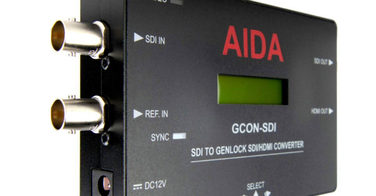 AIDA Imaging SDI Genlock converter w/ Active Loop Out (Discontinued ...
