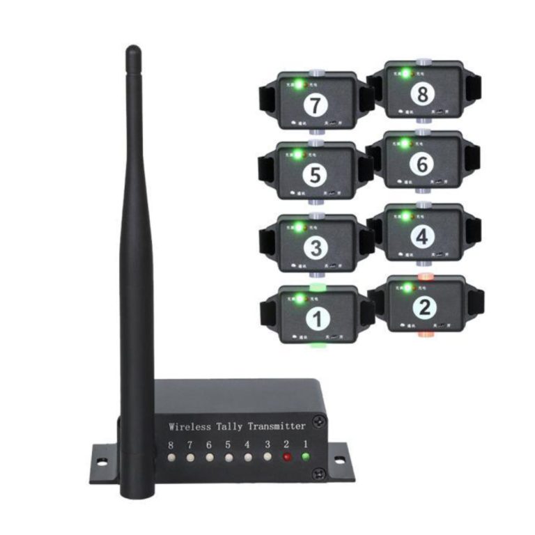 PTZCam TALLY8 - 8-camera wireless tally system - US BROADCAST ...
