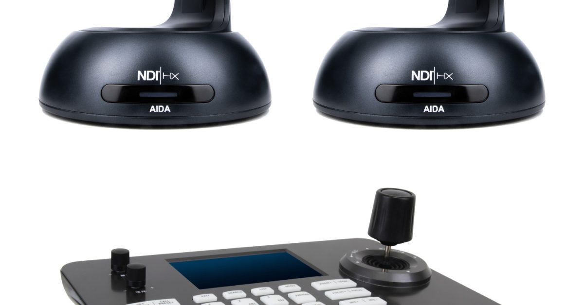 2 Camera Controller Bundle with Two (2) AIDA Imaging PTZ-NDI-X18B ...