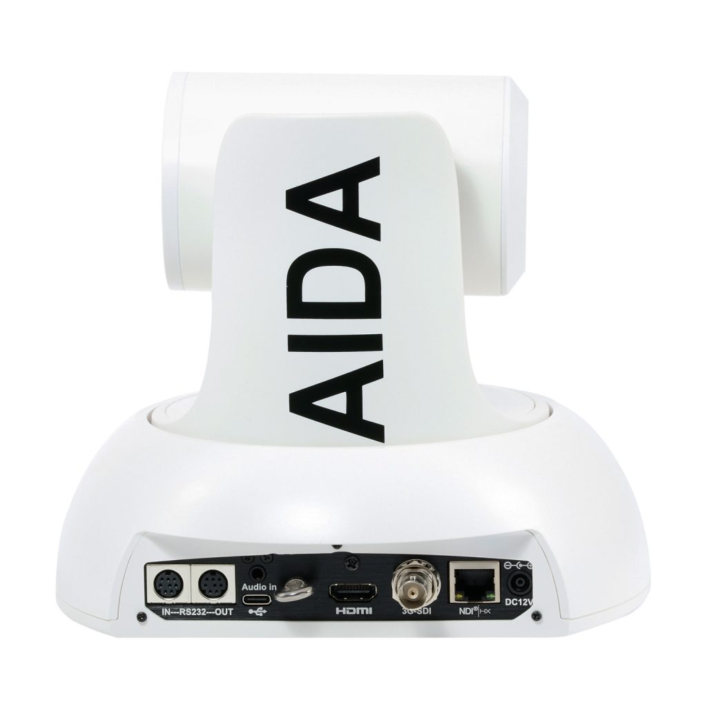 AIDA Imaging Full HD NDI|HX3 PTZ Camera with 20X Optical Zoom (White ...