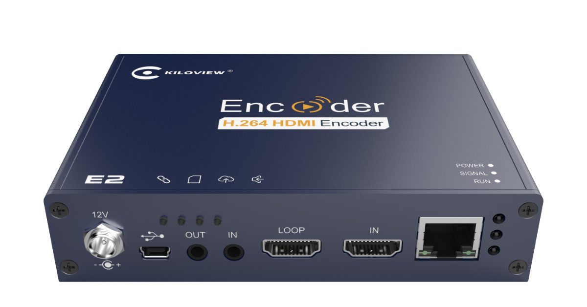 Kiloview E2 HDMI to IP Video Encoder - US BROADCAST DISTRIBUTION ...