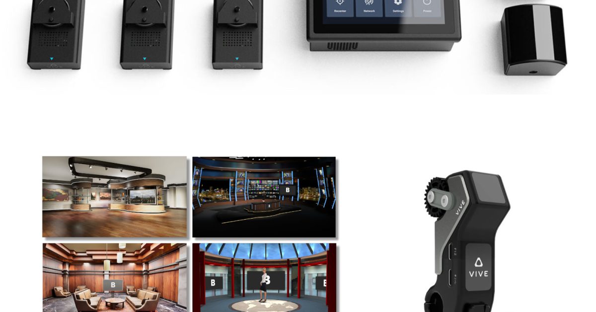 HTC Vive Mars CamTrack - Virtual Production Tracking System with Mars FIZTrack Lens Encoder and ...