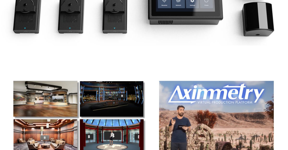 HTC Vive Mars CamTrack with Aximmetry Broadcast DE Software and Five ...