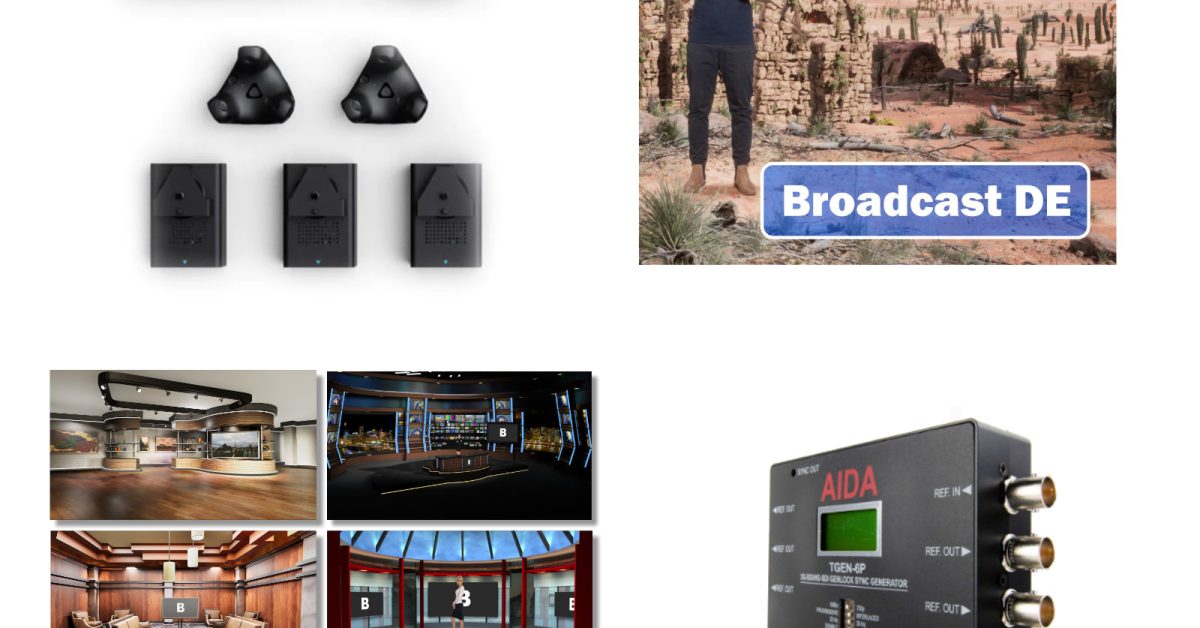 HTC Vive Mars CamTrack with Aximmetry Broadcast DE Software, Five ...