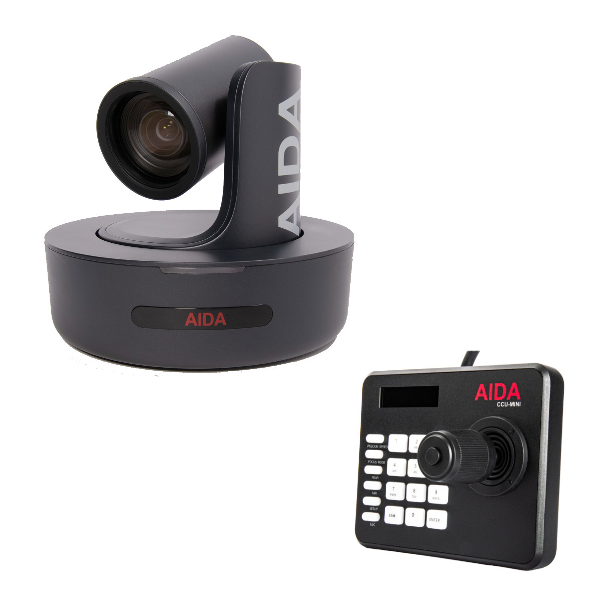AIDA Imaging PTZ-NDI-X12 NDI®|HX FHD NDI/IP/SDI/HDMI/USB3 PTZ Camera ...