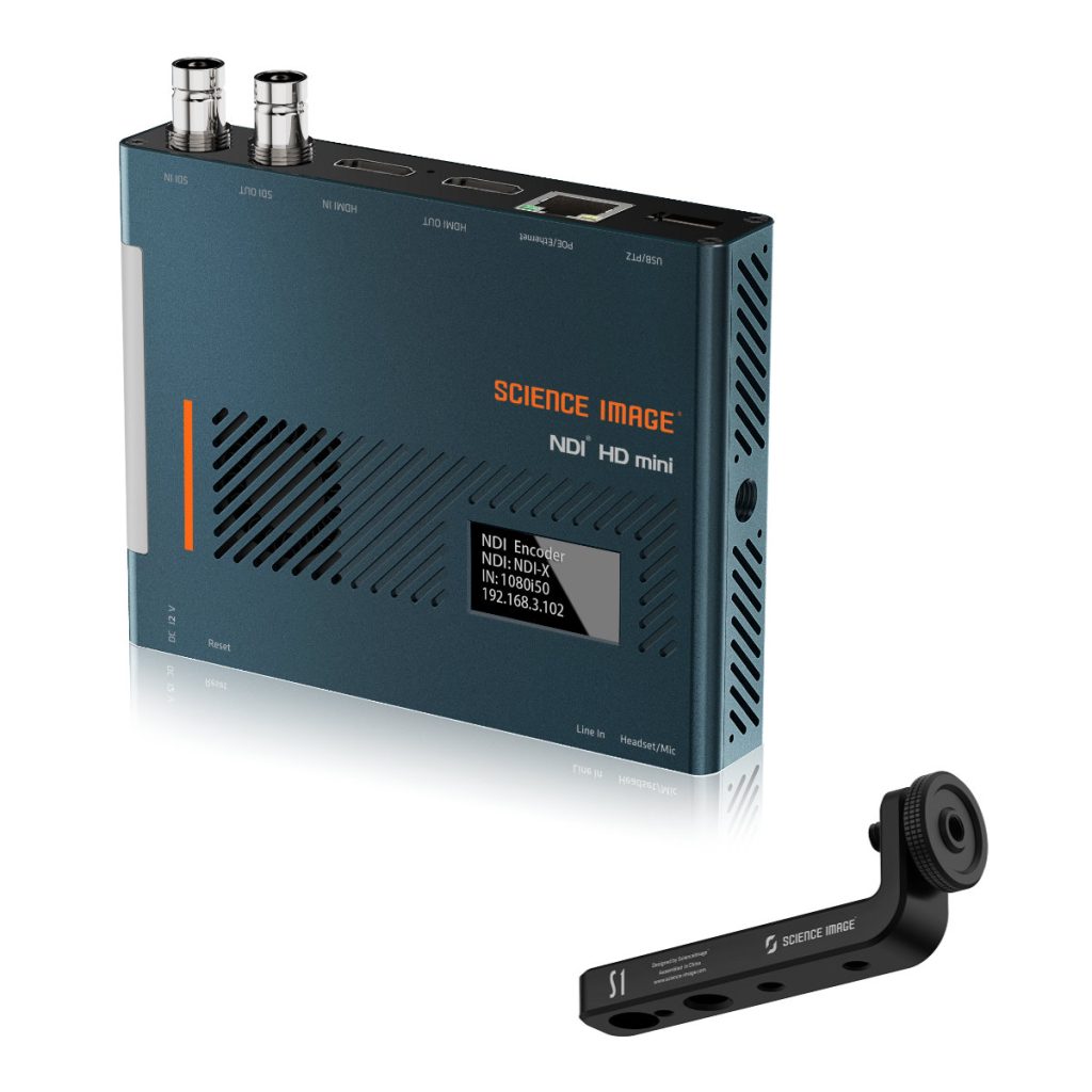 Science Image NDI HD mini - SDI & HDMI Full NDI Converter with Mounting ...