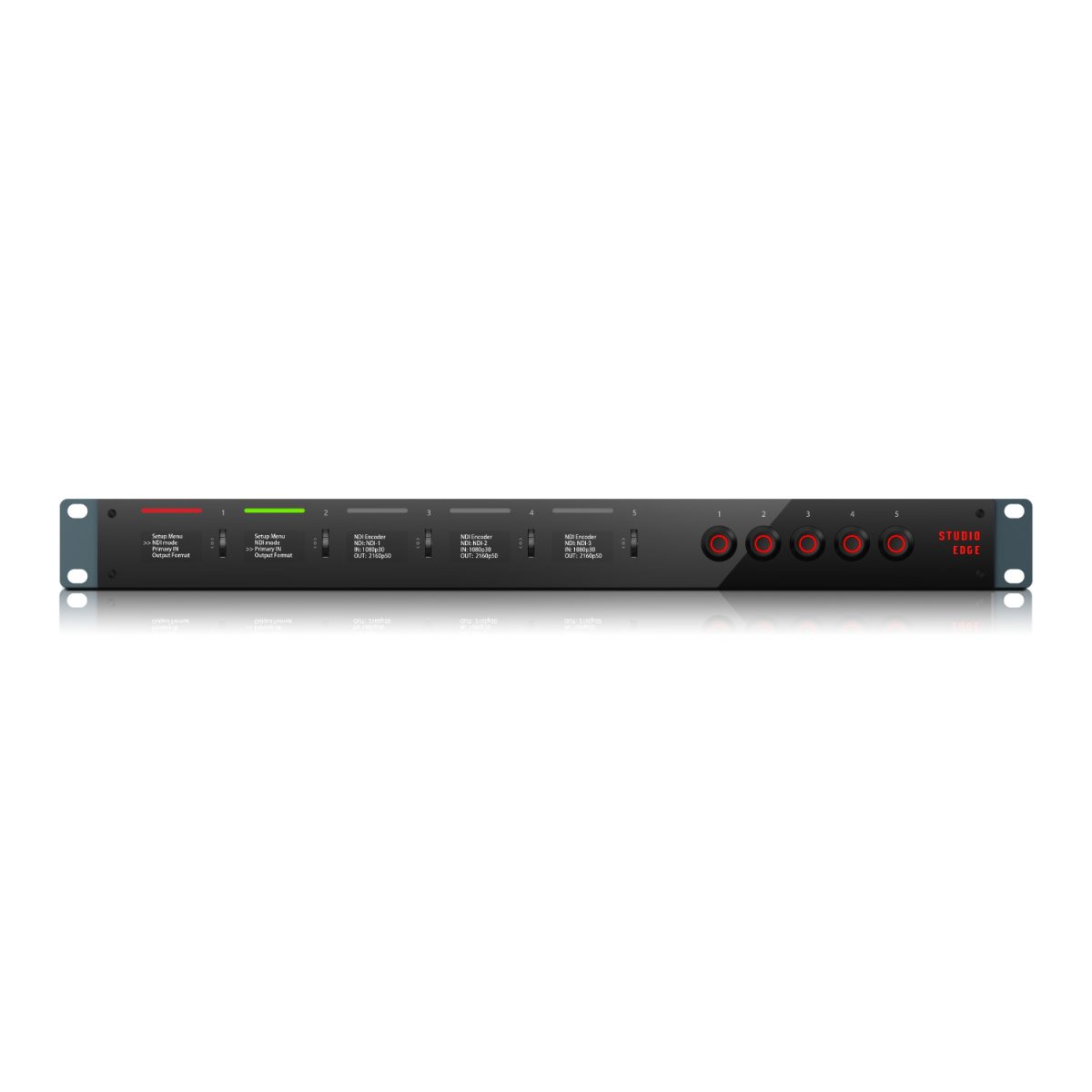 Science Image Studio Edge 5CH - 5-channel 1U Rack-mount Bi-Directional ...