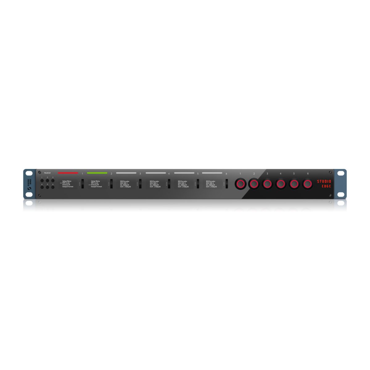 Science Image Studio Edge 6CH - 6-channel 1U Rack-mount Bi-Directional ...