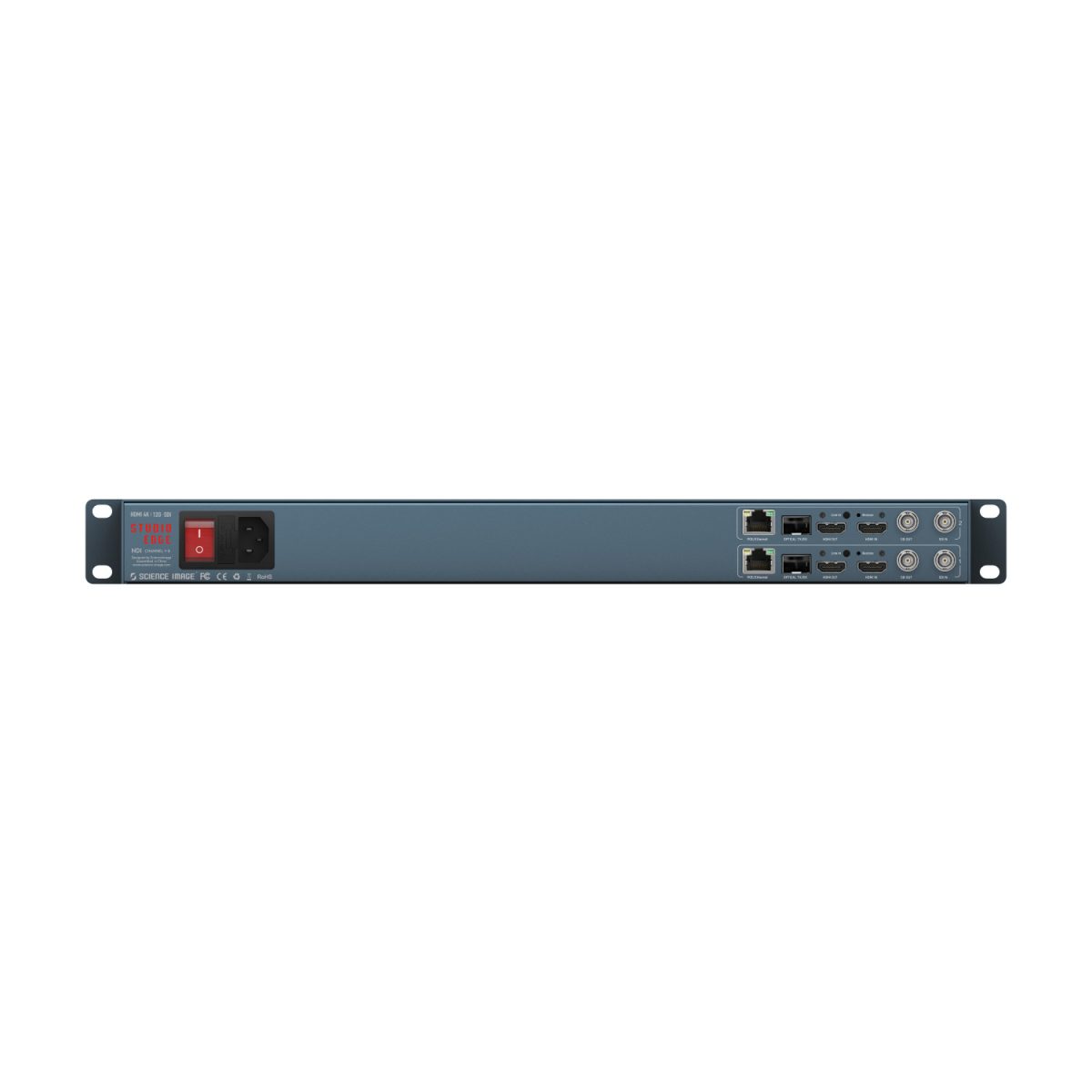 Science Image Studio Edge 2CH - 2-channel 1U Rack-mount Bi-Directional ...