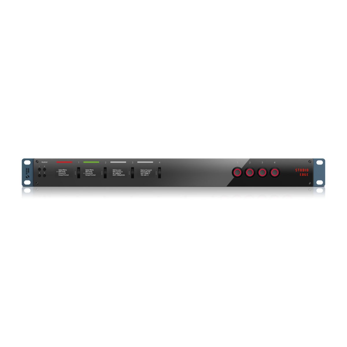 Science Image Studio Edge 4CH - 4-channel 1U Rack-mount Bi-Directional ...
