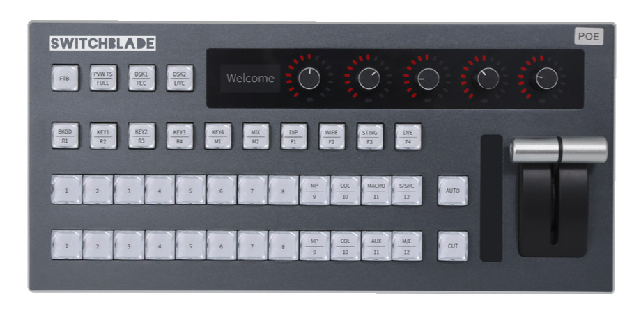 Switchblade VMC12 vMix and ATEM Control Surface - US BROADCAST ...