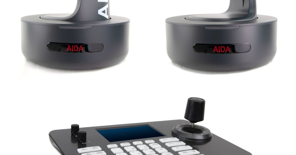 2 Camera Controller Bundle with Two (2) AIDA Imaging PTZ-NDI-X20 ...