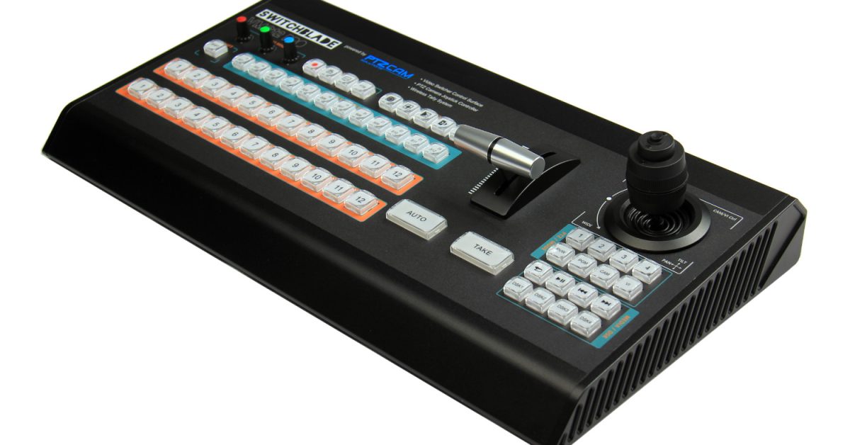 Switchblade VMC12 PRO - vMix Control Surface with PTZ Joystick - US ...