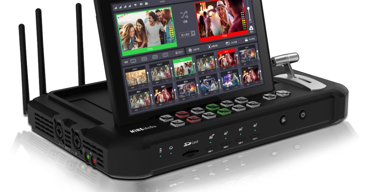 Mine Media R10 - All-In-One Portable Video Switcher with Network ...