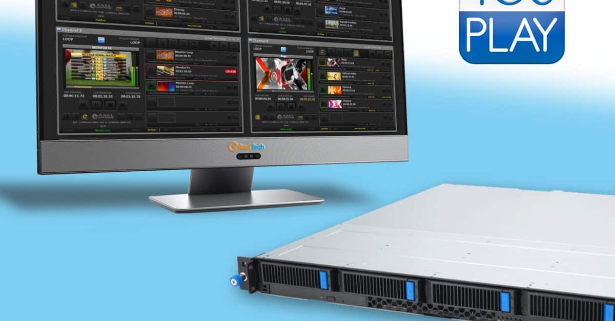 Axel YouPlay Server 4-Channel Studio Playout and Ingest System with 8TB SSD Storage - US ...