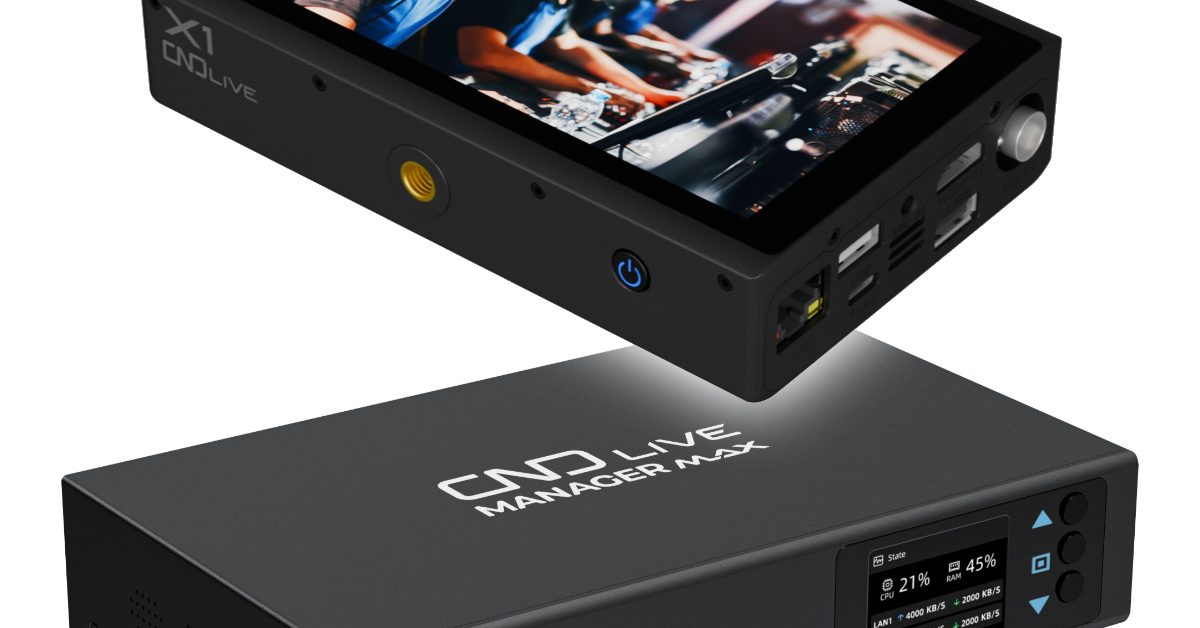 CNDLive X1 Bonding Encoder and Manager Max Bundle - US BROADCAST ...